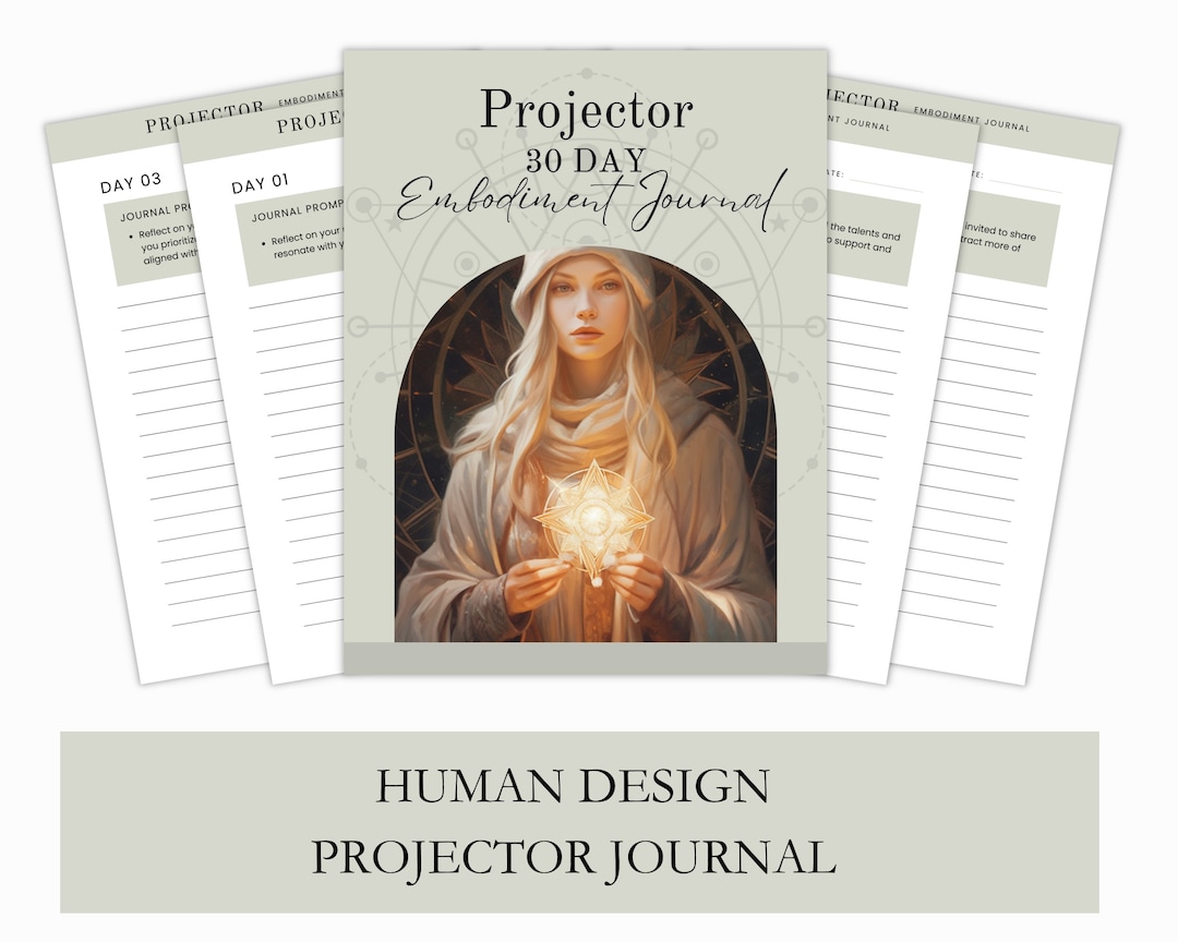 Human Design Projector Journal - Human Design Journal - Projector ...
