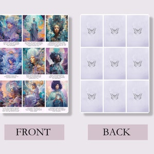 Printable Oracle Cards - Crystal Oracle Cards - Feminine - Digital ...