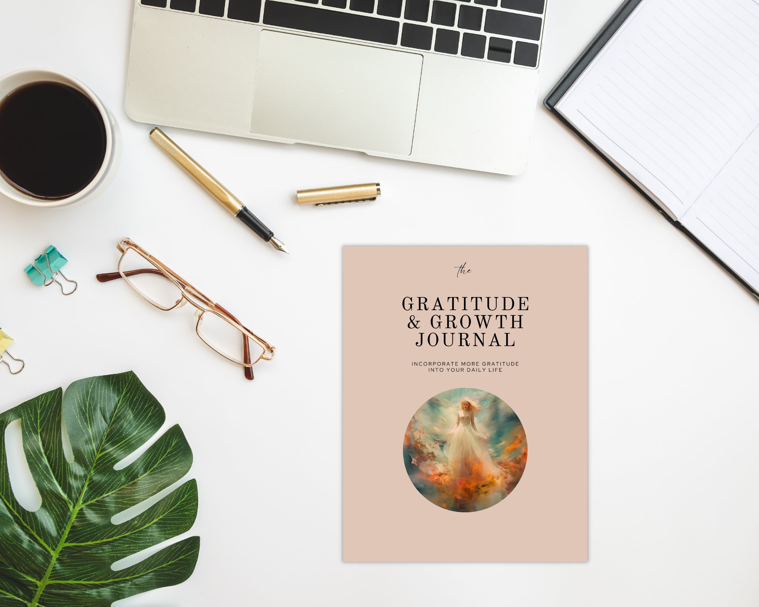 Printable Gratitude Oracle Cards and Journal Bundle (digital Download ...