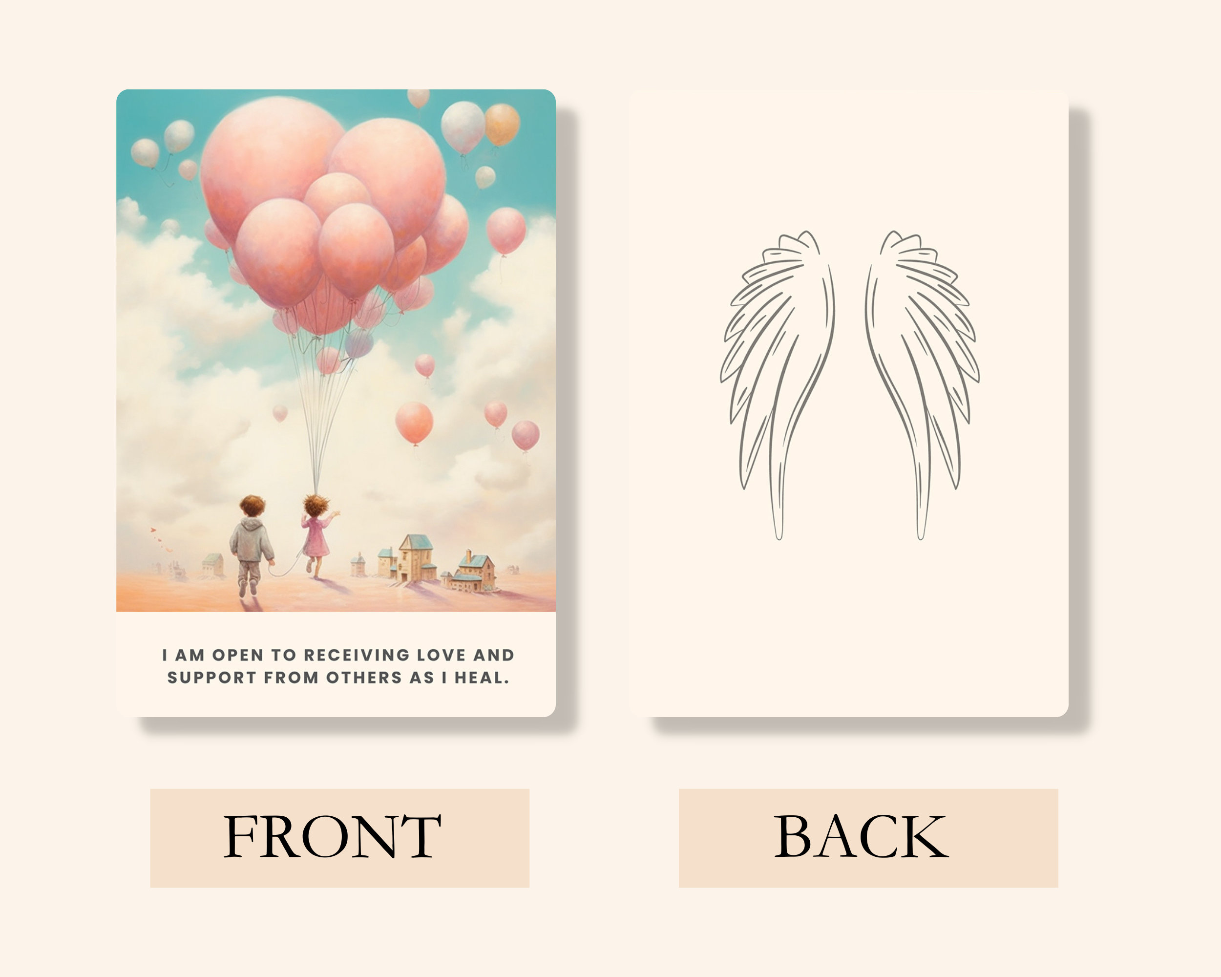 Printable Inner Child Healing Oracle Cards - Affirmations Cards - Inner ...