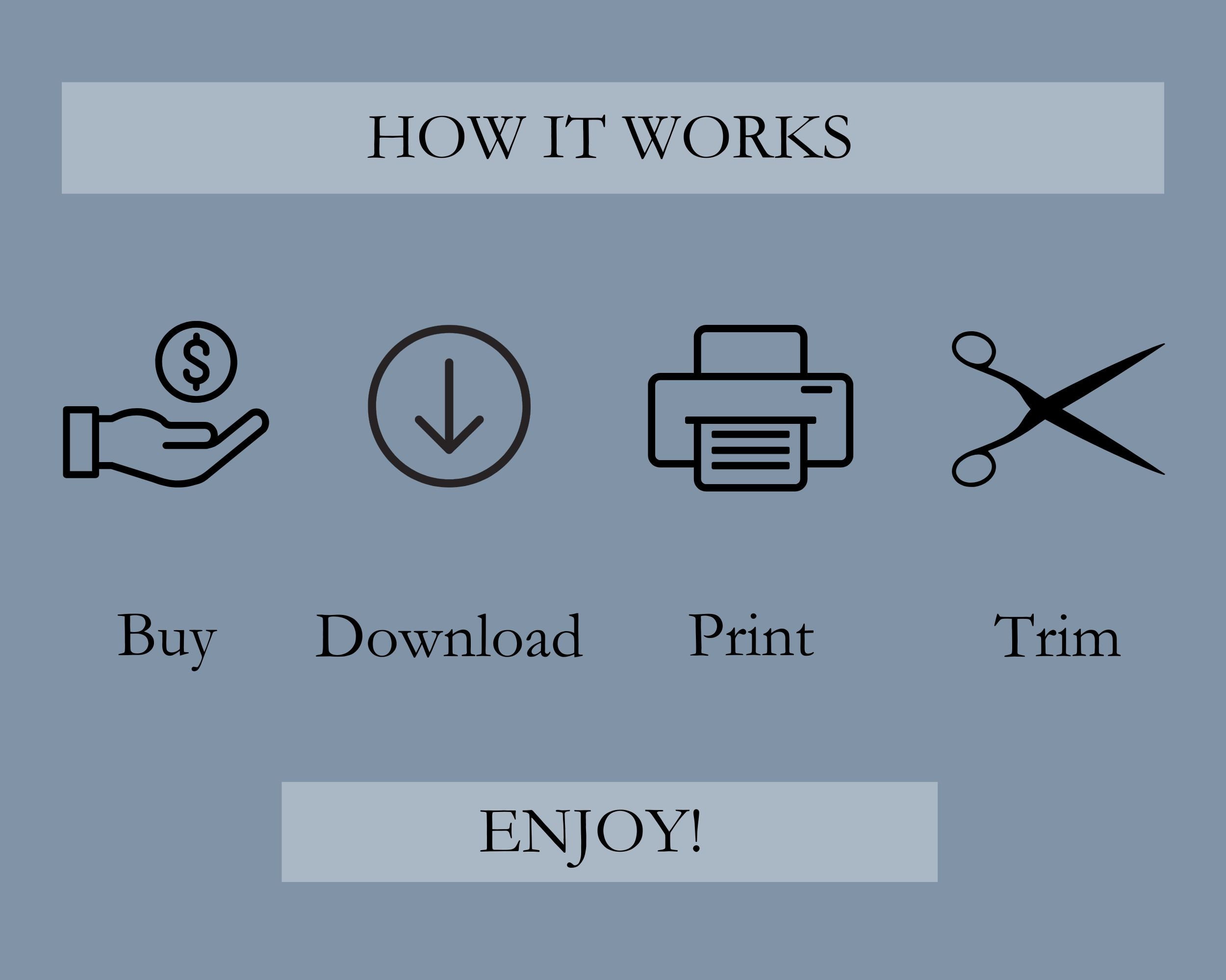 Printable Tarot Cards - Rider Waite Tarot Cards - Digital Tarot Deck ...