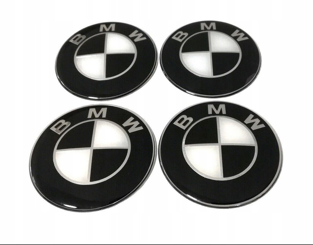 4x BMW Wheel Centre Cap Stickers 3D Logo Emblem 65mm - Etsy