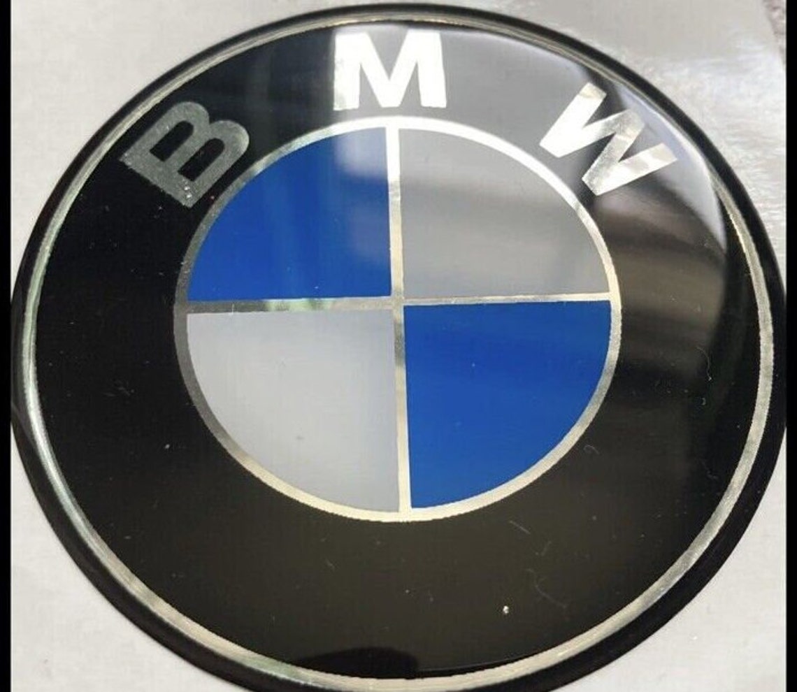 4 X BMW Adhesive Sticker Wheel Emblem Gel Centre Cap Size 60 Mm Uk ...