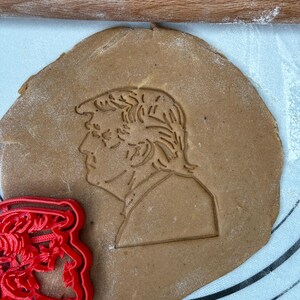 Trump Cookie Cutter & Mold 5-inch-scale Produced by 3D Kitchen Art - Etsy