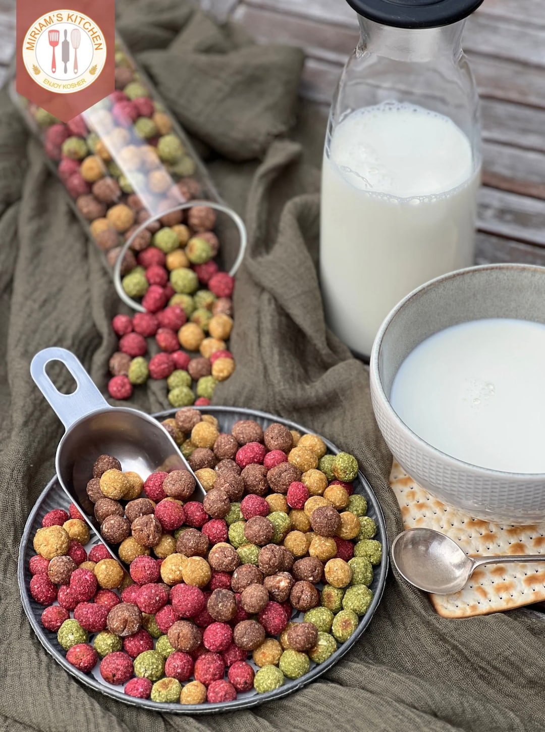 Homemade Passover Cereal Balls Recipe Kosher/pareve Created by Miriam's ...