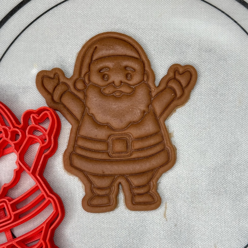 Santa Cookie Cutter - Etsy