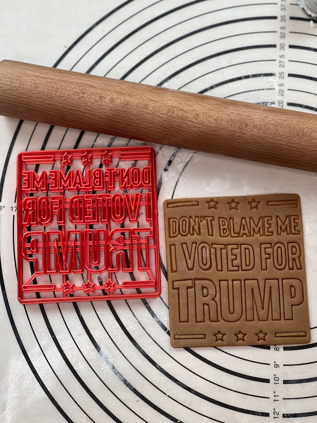 Don’t Blame Me I Voted for Trump Cookie Cutter & Mold Produced by 3D ...