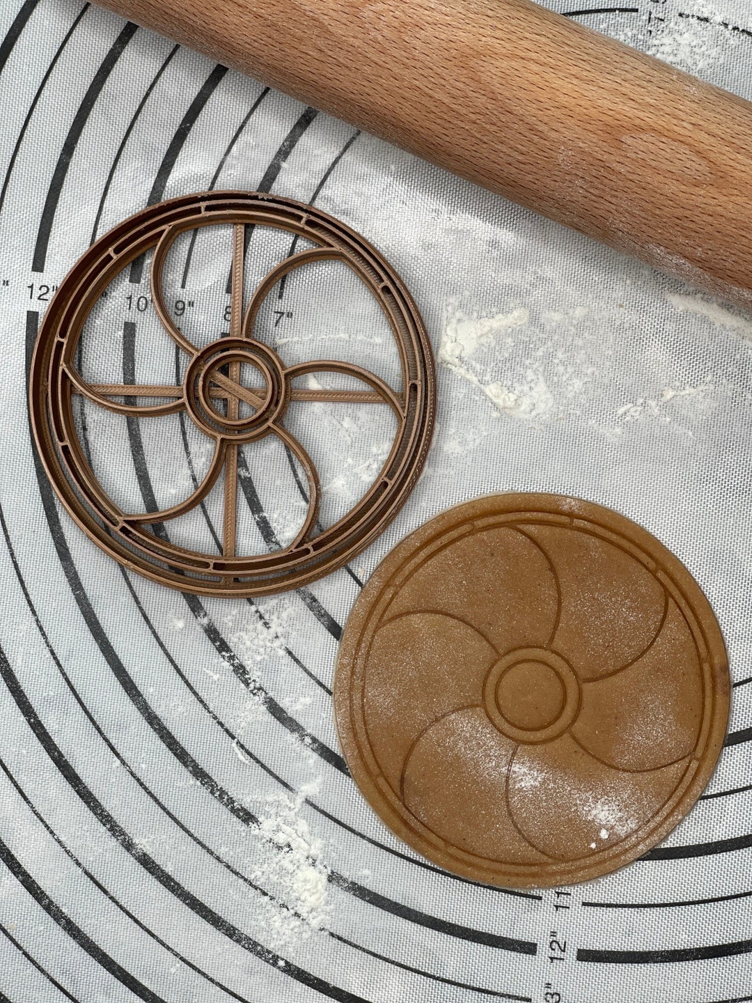 Viking Shield Cookie Cutter & Mold 4” Inches Produced by 3D Kitchen Art ...