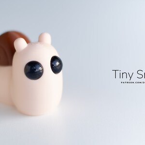Tiny Snail Articulated 3D Printed Fidget Toy - Etsy