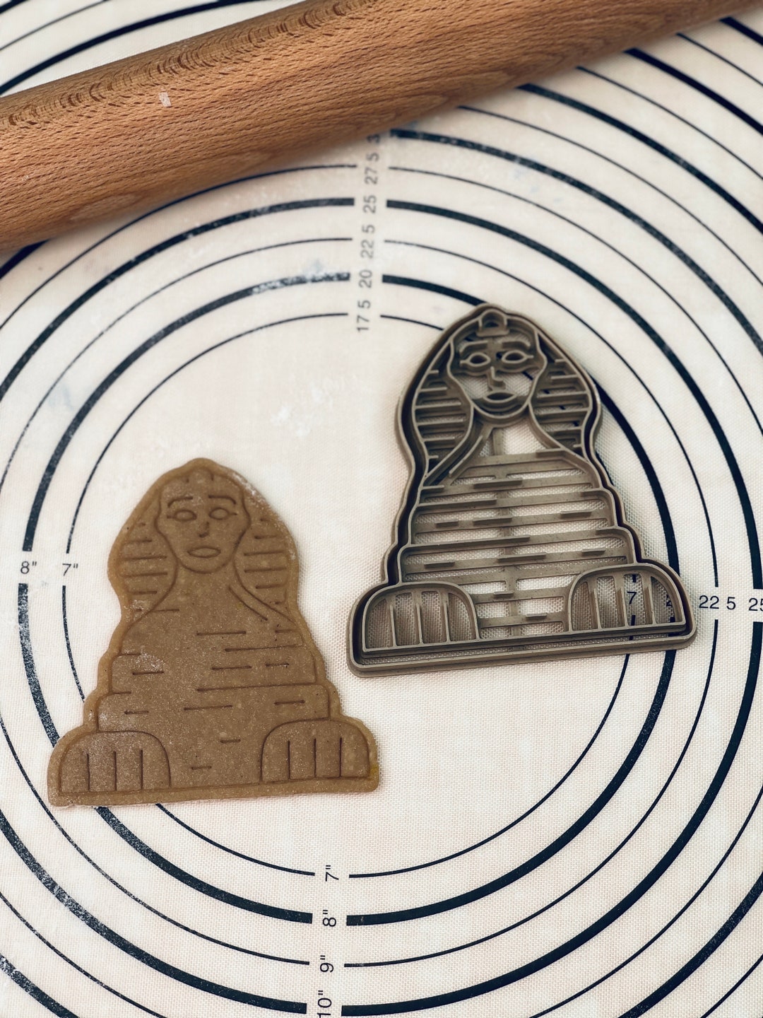 Ancient Egyptian Pyramid Sphinx Cookie Cutter & Mold Produced by 3D ...