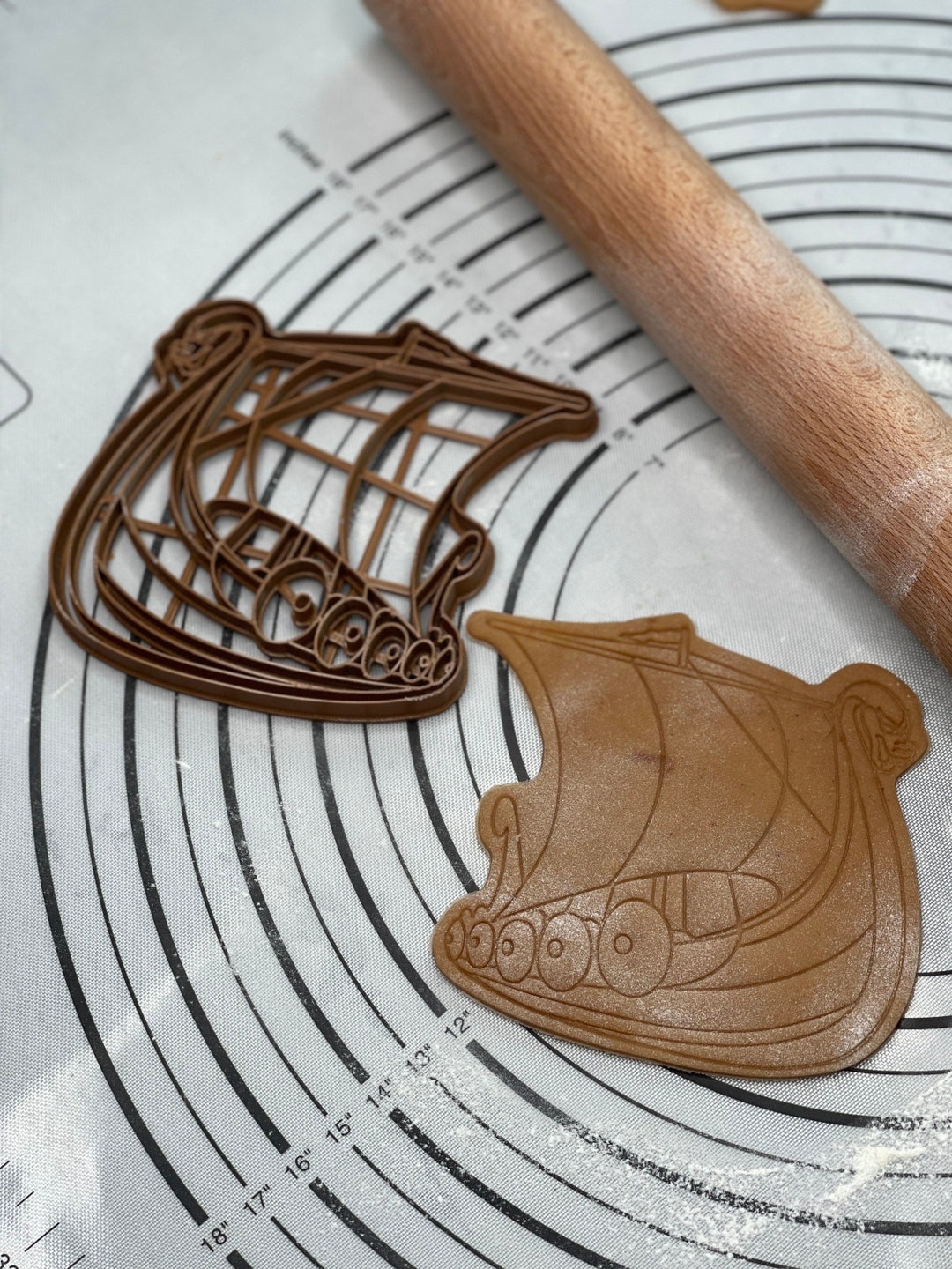 Premium Quality Vikings Ship Drekar Drakkar Viking Longship Cookie ...