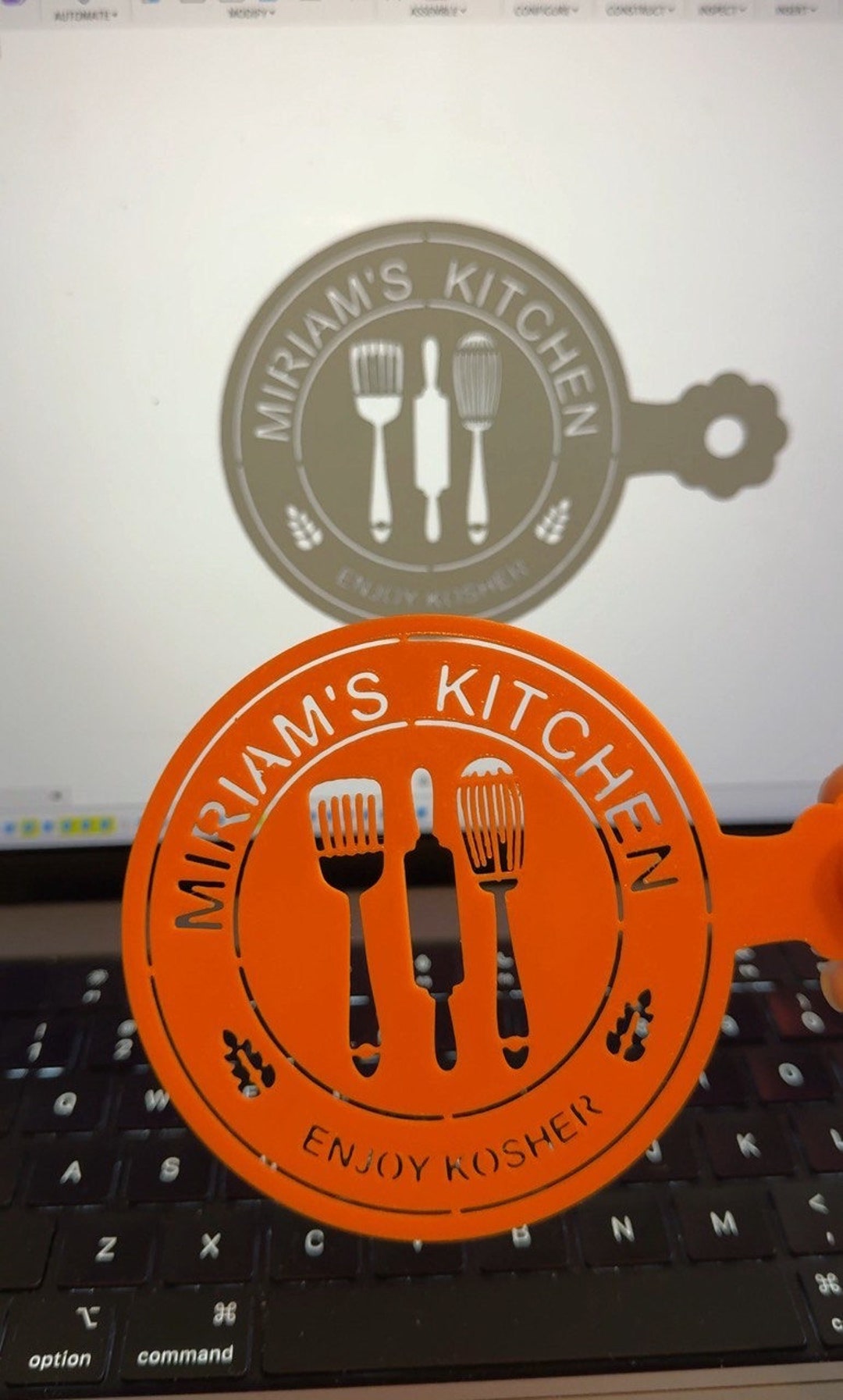 CUSTOM STENCIL Personalized Stencil Coffee, Cupcake, Bread, Cappuccino ...