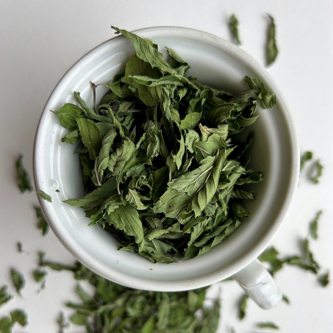 Organic Dried Peppermint - Mentha X Piperita - Bulk Herbs - Herbal Tea ...