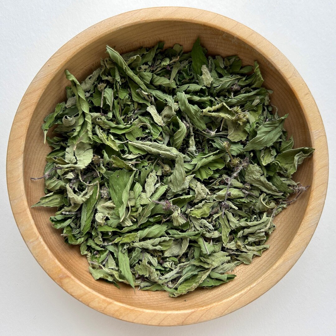 Tulsi Mint Blend - Organically Grown- Holy Basil and Peppermint - Bulk ...