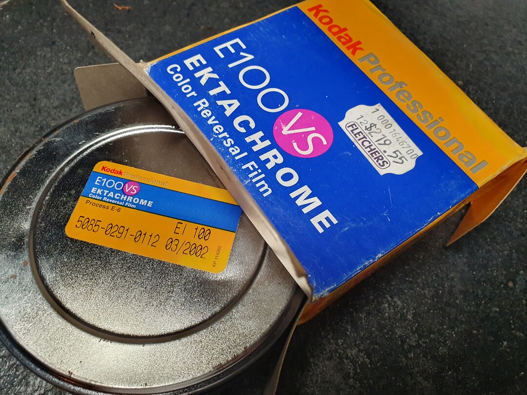 Film Bulk Roll and Self Load Canisters - 100ft E100VS Transparency Film ...