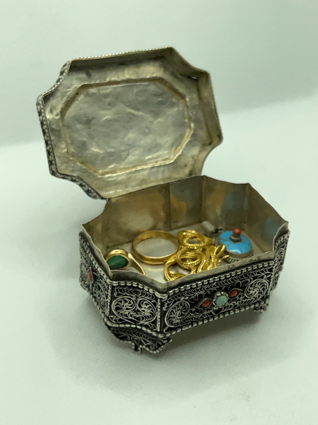 Jewellery Box | Tibetan Jewellery Box | Handmade Jewrllery Box | Nepali ...