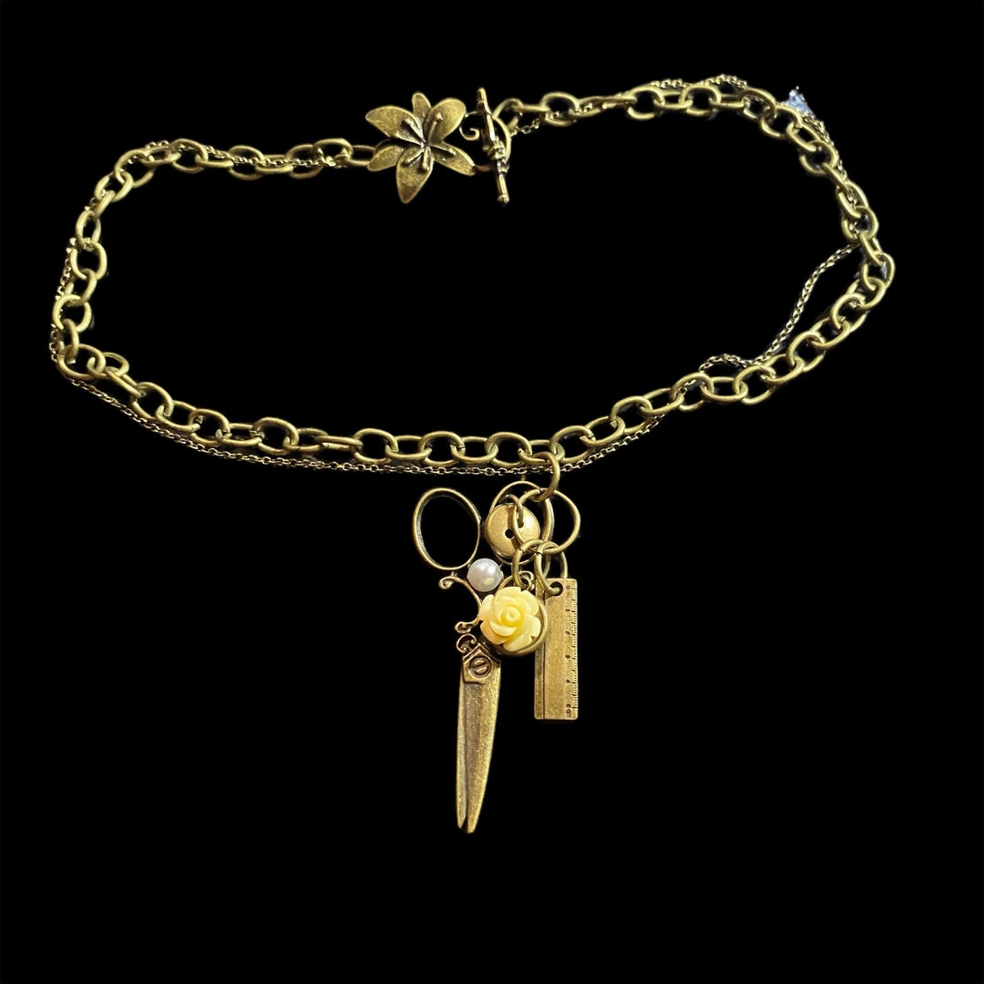 Dressmaker Necklace - Etsy