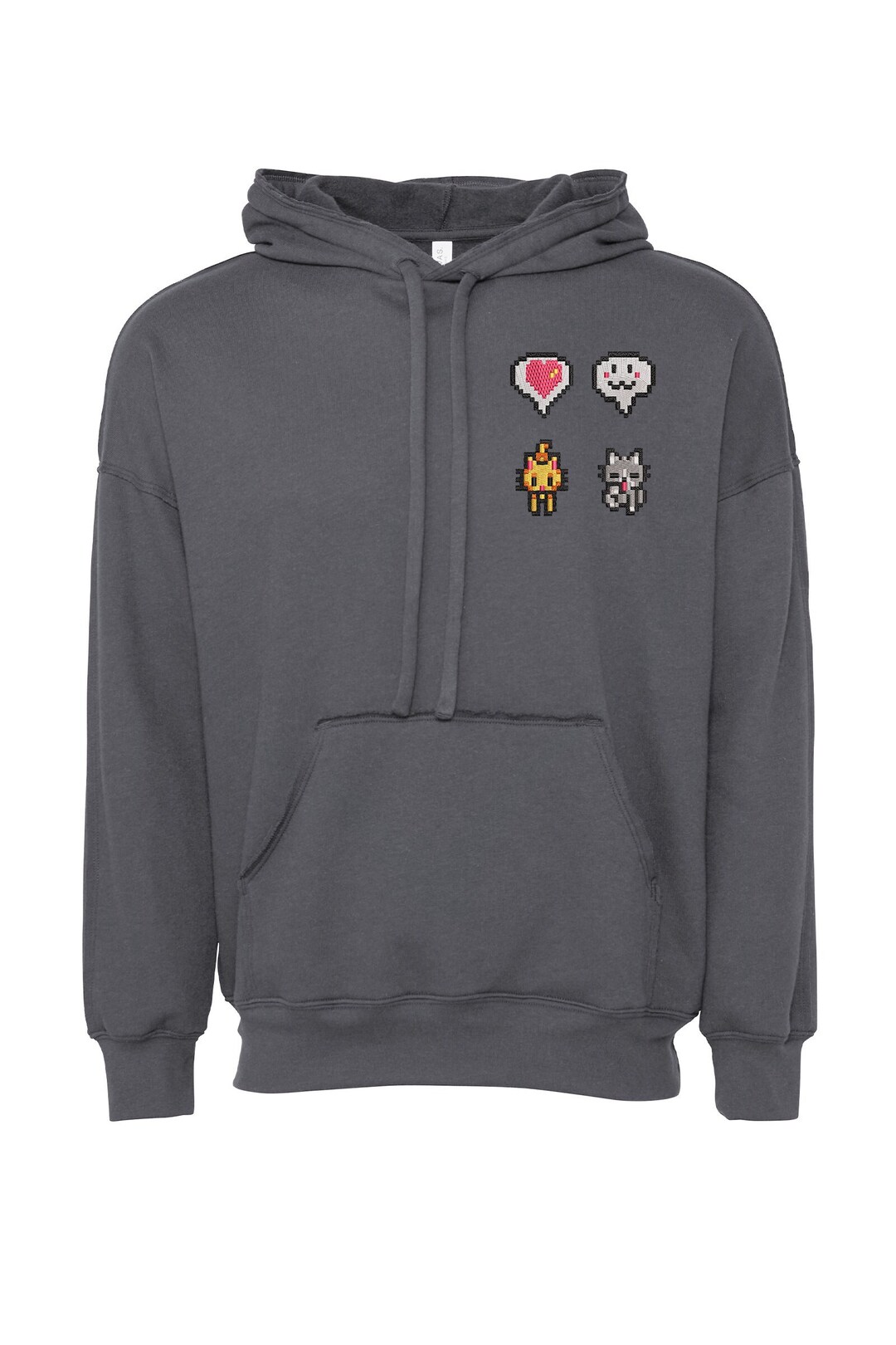 Stardew Valley Cats Embroidered Hoodie Unisex Video Game Sweater ...
