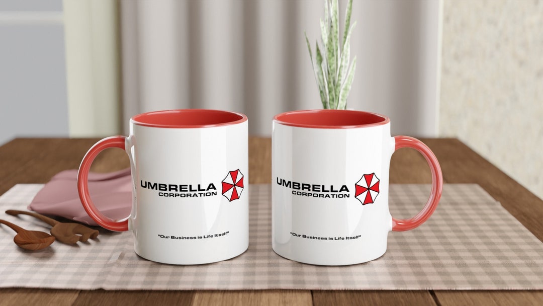 Resident Evil Mug | Umbrella Corporation Logo | Our Business is Life ...