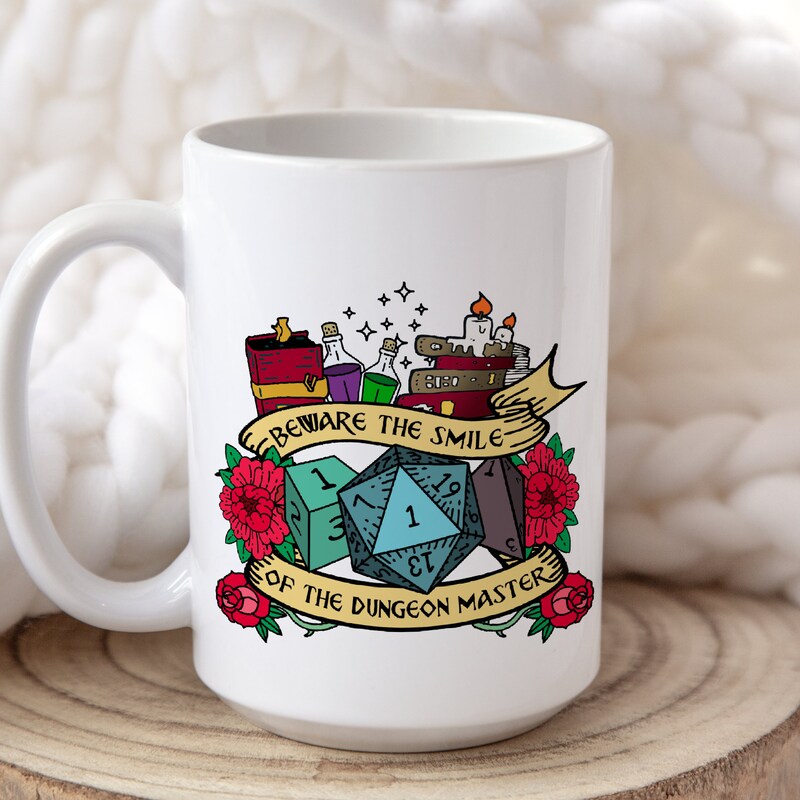 Dungeons Dragons Mug - Etsy