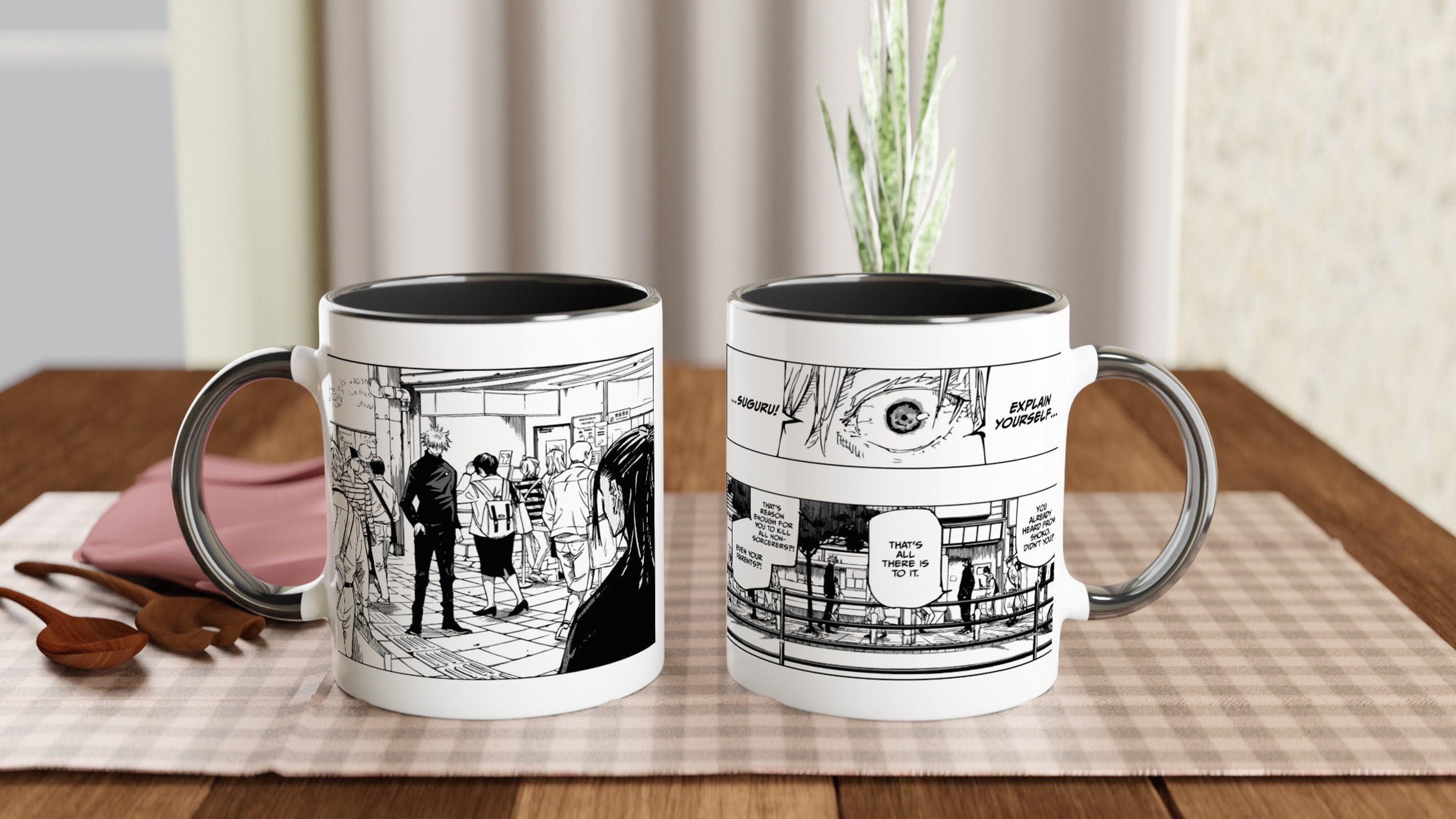 Jujutsu Kaisen Gojo Geto Breakup Full Print Manga Panel Anime - Etsy