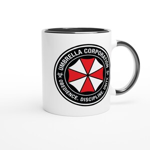 Resident Evil Mug | Umbrella Corporation & S.T.A.R.S. Logo | Horror ...