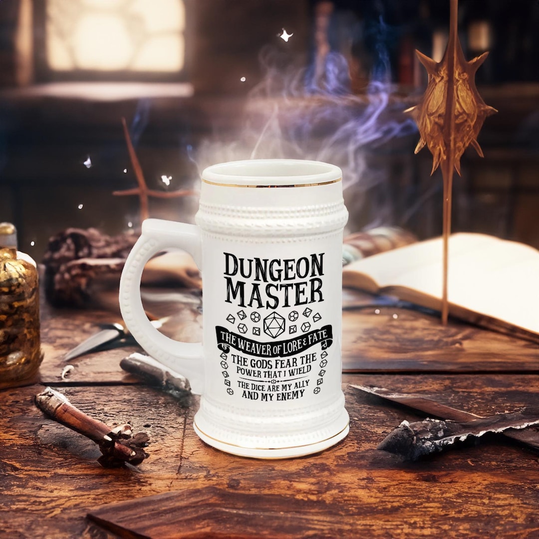 Dungeon Master Tankard | Dnd Beer Stein | Enormous D&D Mug | 22oz ...