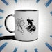Jujutsu Kaisen Mug Satoru Gojo Suguru Geto Yin Yang Betta Fish Black ...