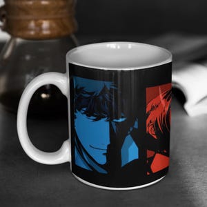 Cowboy Bebop Anime Mug | Original Series Characters | Colourful 11oz ...