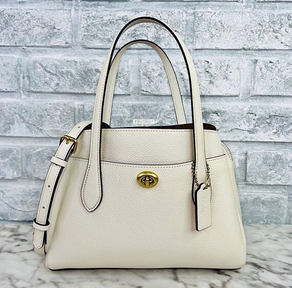 Coach Lora Carryall 30 Satchel Crossbody - Gem