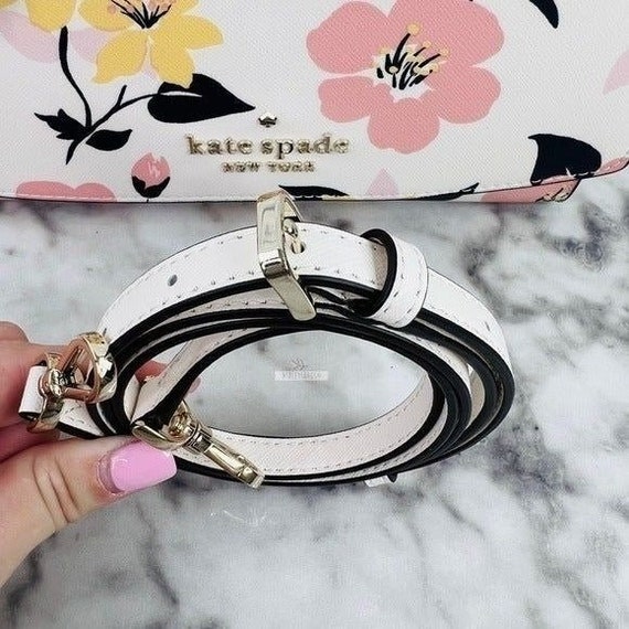 Kate Spade Carson Lily Blooms Convertible Crossbody &… - Gem