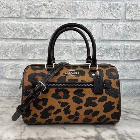 coach leopard print with - Gem