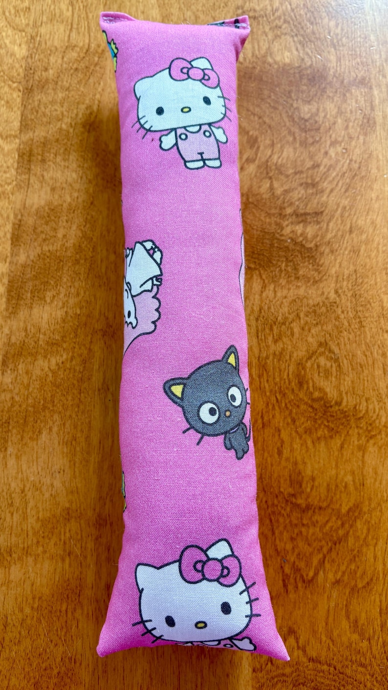 Hello Kitty Cat Kick Stick Toy, Organic Catnip, Handmade - Etsy