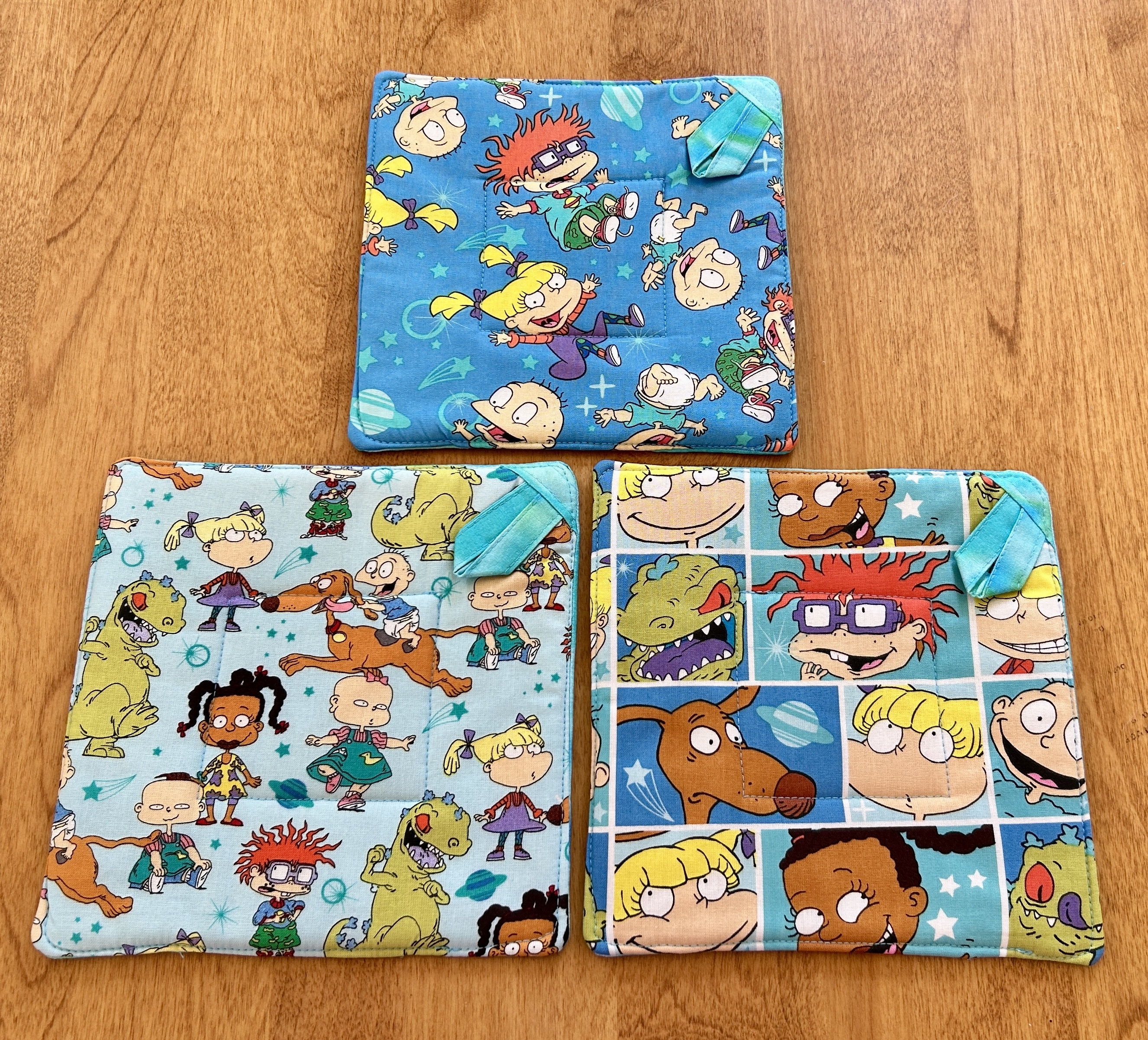 Rugrats Nickelodeon Themed Hot Pad, Pot Holder, Handmade. - Etsy