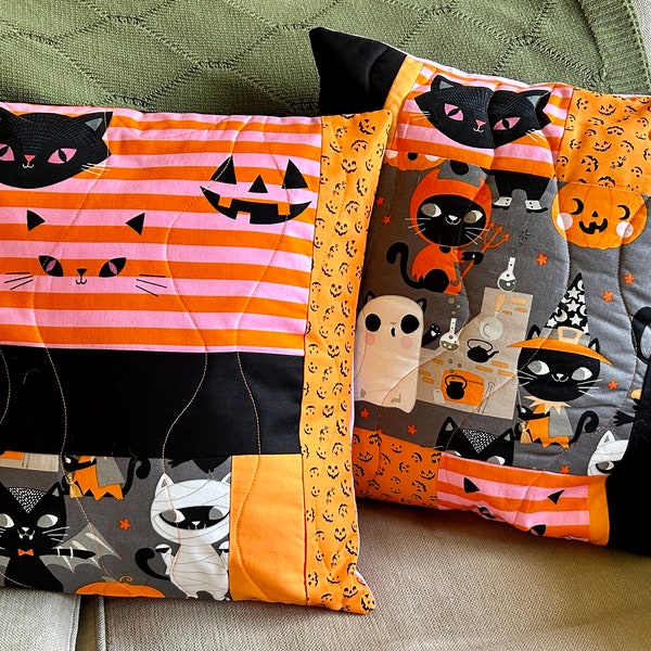 Patchwork Cats - Etsy