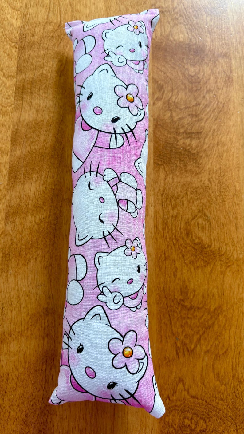 Hello Kitty Cat Kick Stick Toy, Organic Catnip, Handmade - Etsy
