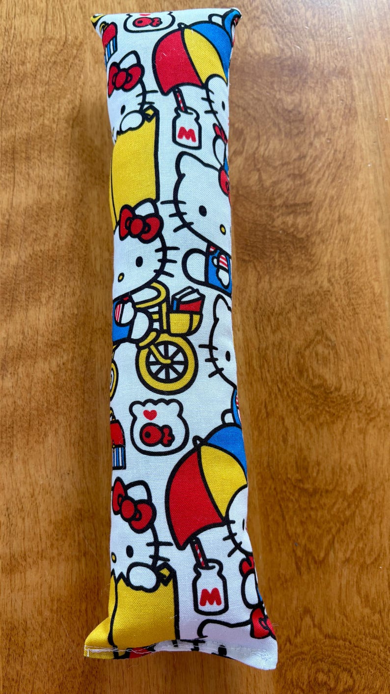 Hello Kitty Cat Kick Stick Toy, Organic Catnip, Handmade - Etsy