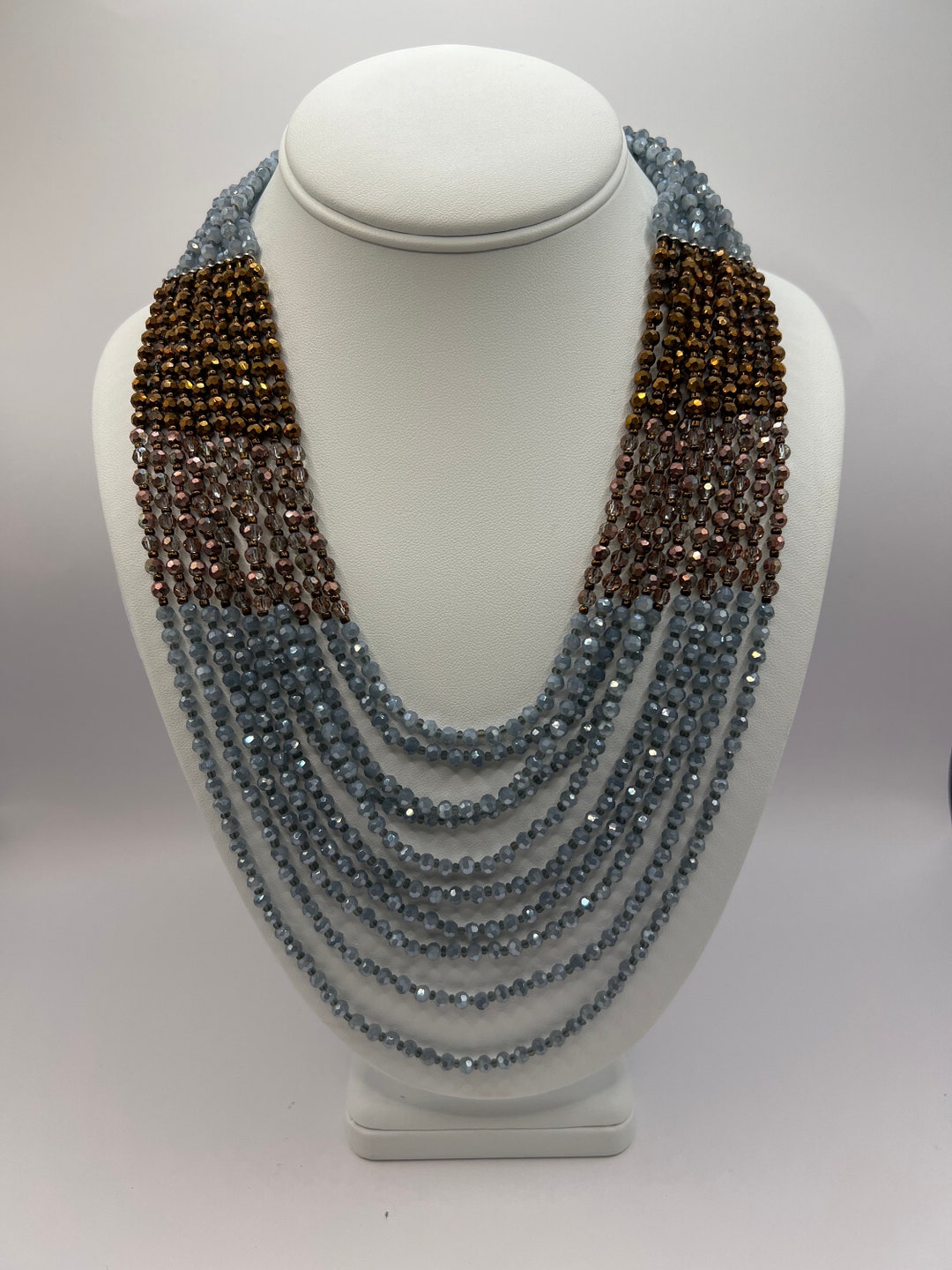 Nakamol Multi Strand Sparkle Beaded Necklace as Sold at Nordstrom ...
