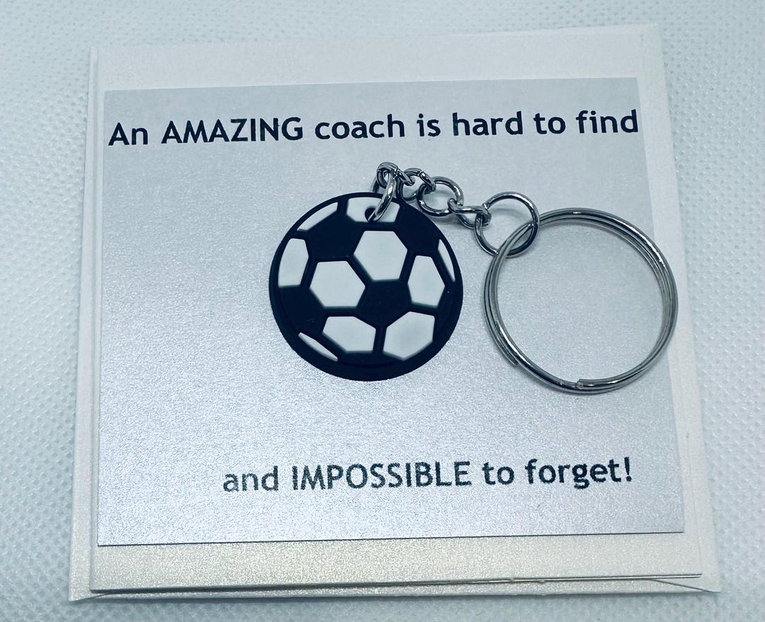 Thank You 'football Coach' Mini Card and Envelope With Detachable ...