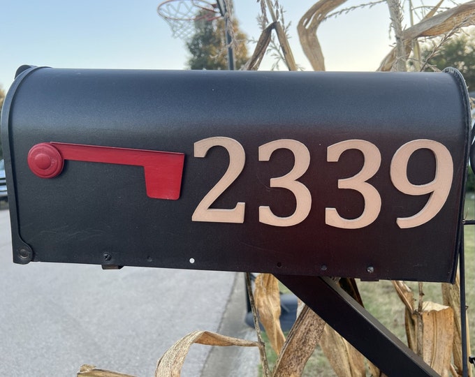 3.5” Magnetic Address Numbers – Custom Printed and Weather Sealed ...