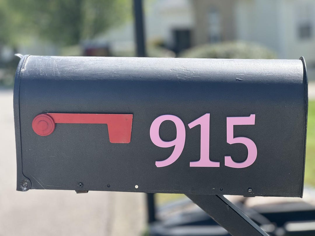 3.5” Magnetic Address Numbers – Custom Printed and Weather Sealed ...