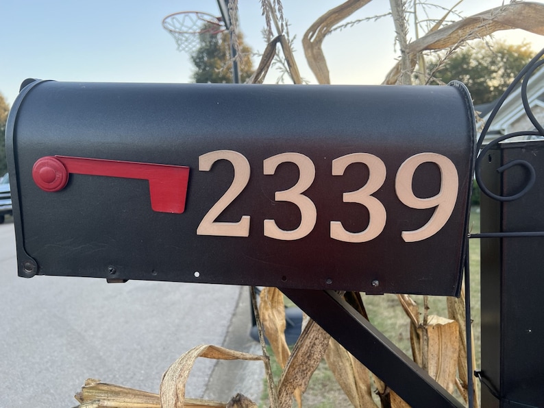 3.5” Magnetic Address Numbers – Custom Printed and Weather Sealed ...