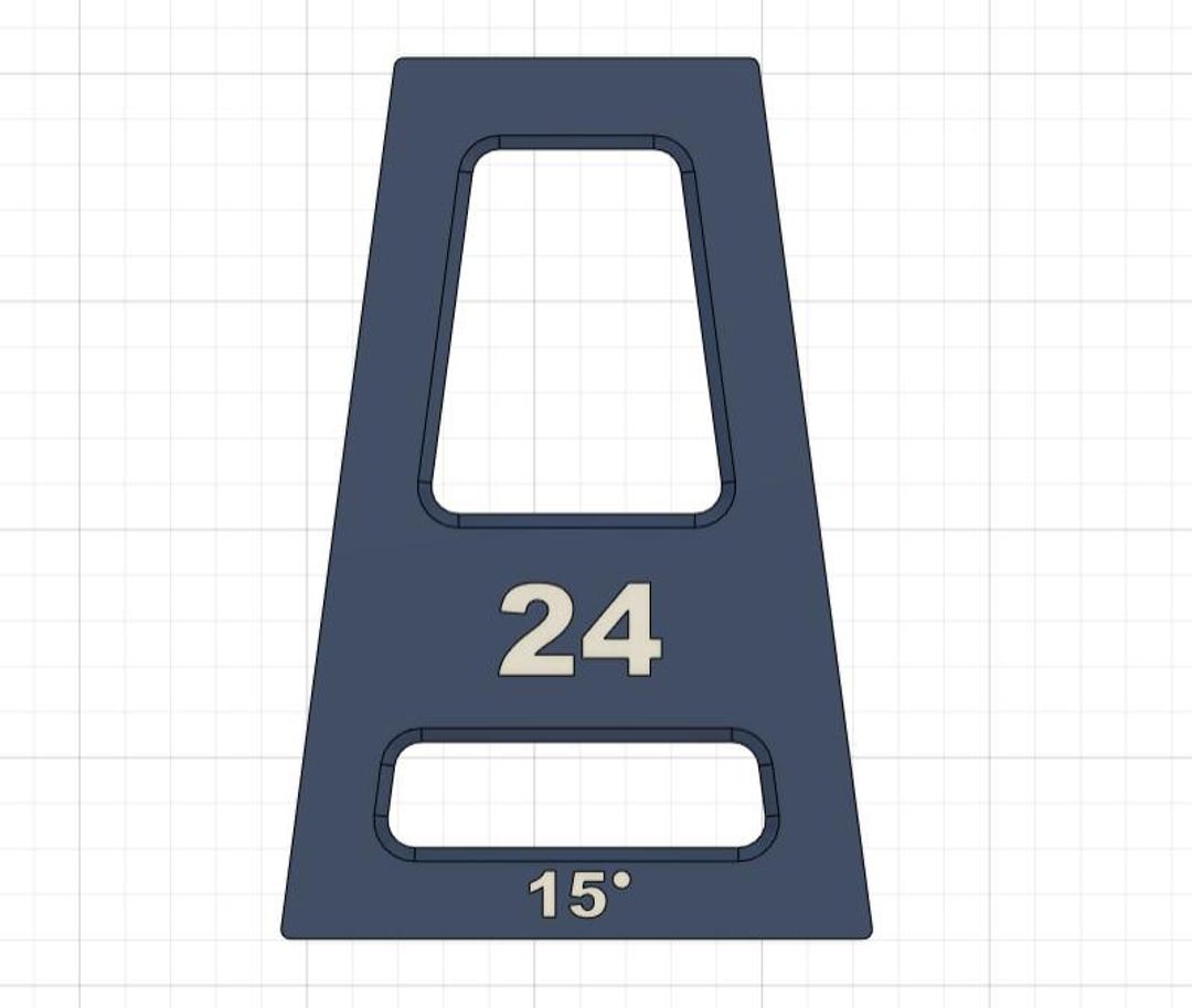 Segmented 7.5 Degree Angle Wedges for Woodturning Bowl, Rings Etc ...