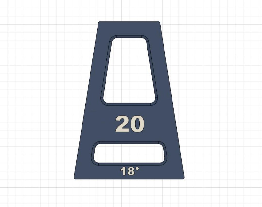 Segmented 9 Degree Angle Wedges for Woodturning Bowl, Rings Etc. – STL ...