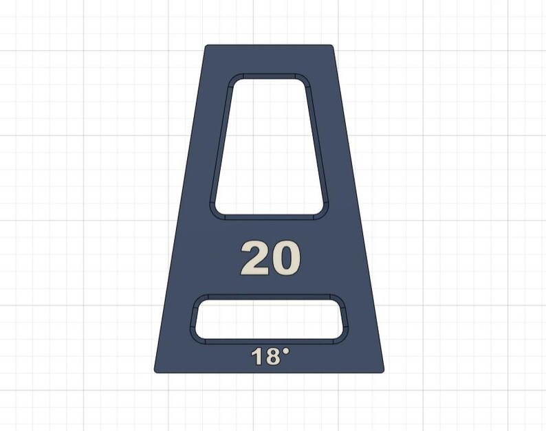 Segmented 9 Degree Angle Wedges for Woodturning Bowl, Rings Etc. – STL ...