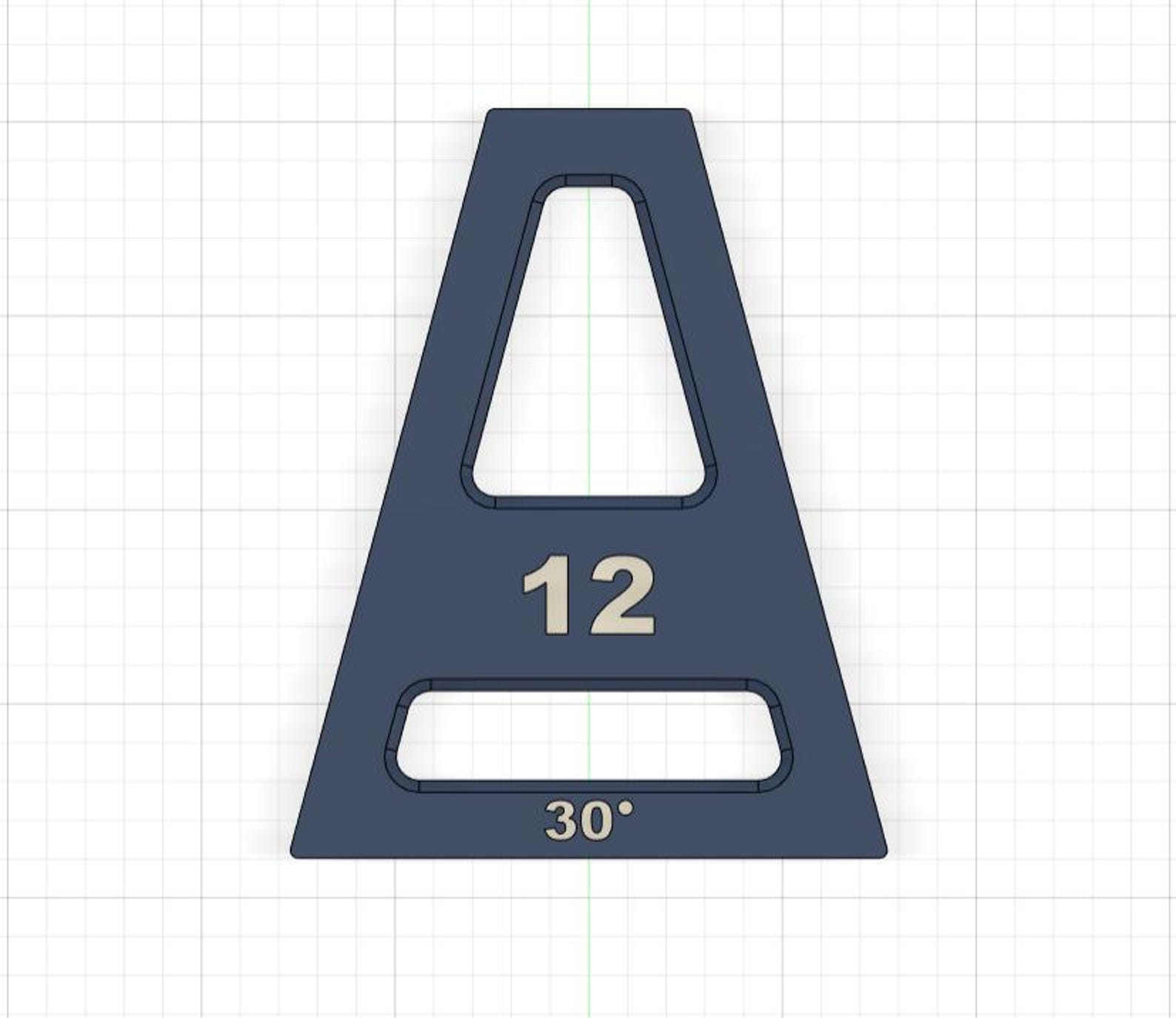 Segmented 15 Degree Angle Wedges for Woodturning Bowl, Rings Etc. – STL ...