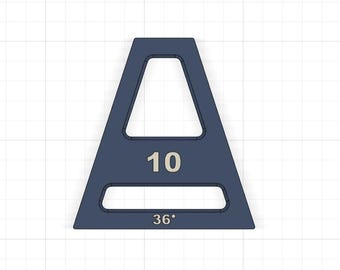 Segmented 7.5 Degree Angle Wedges for Woodturning Bowl, Rings Etc ...