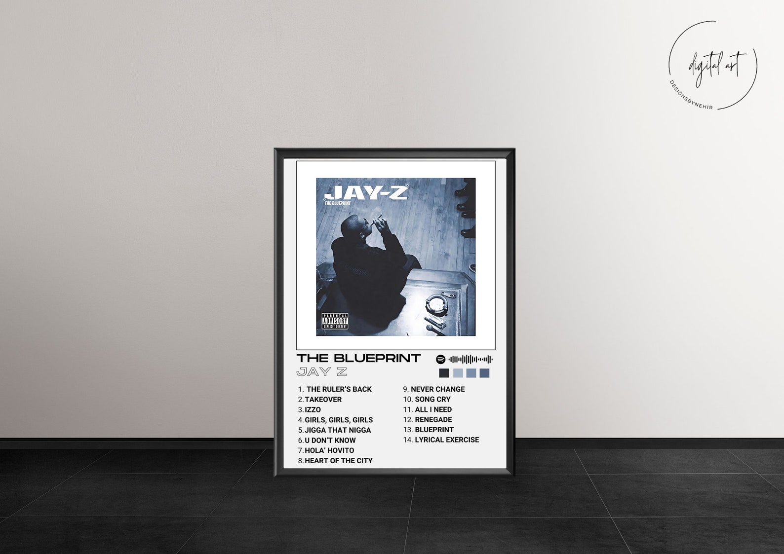 Custom Album Poster Custom Rapper Album Poster Custom Song Poster ...