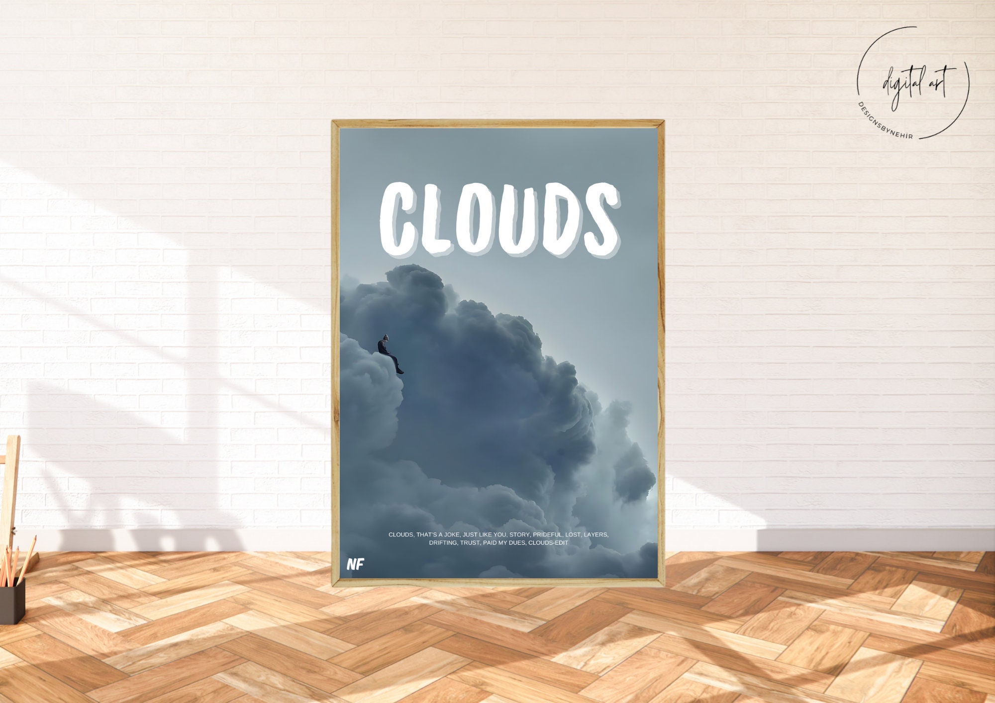 NF Poster NF Album Poster NF Clouds Album Poster Rapper Poster Rapper ...