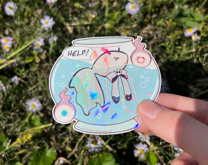 TBHK Yashiro Nene Fish Bowl Sticker, TBHK Sticker, Anime Sticker, Funny ...